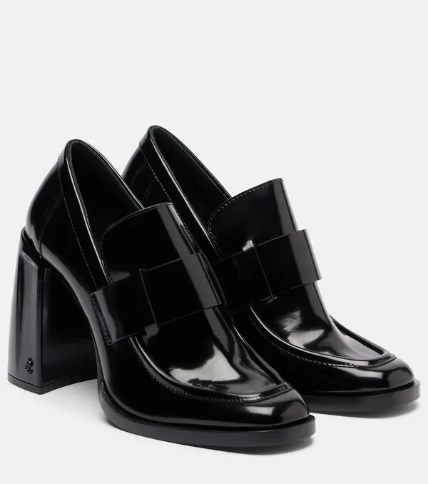 JIMMY CHOO Tylor 95 Leather Pumps