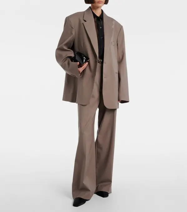 THE FRANKIE SHOP Brickell Wide-leg Trousers