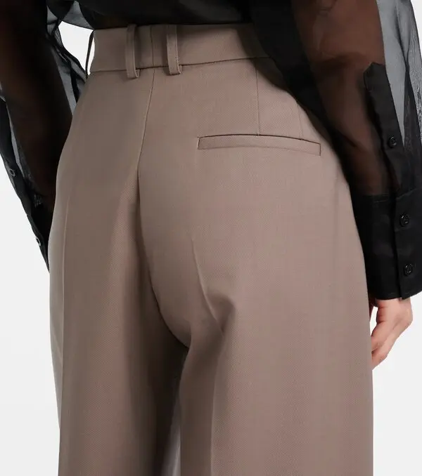 THE FRANKIE SHOP Brickell Wide-leg Trousers