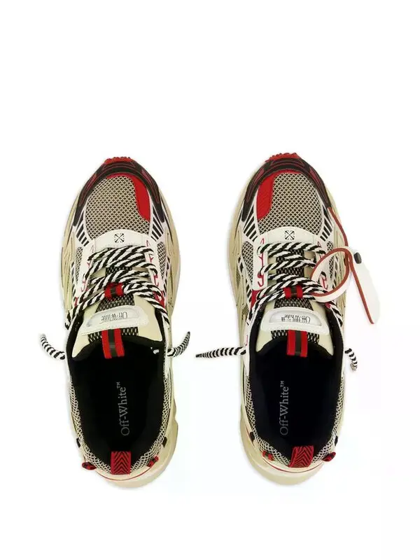 Off-White Lace-up Sneakers - Neutrals