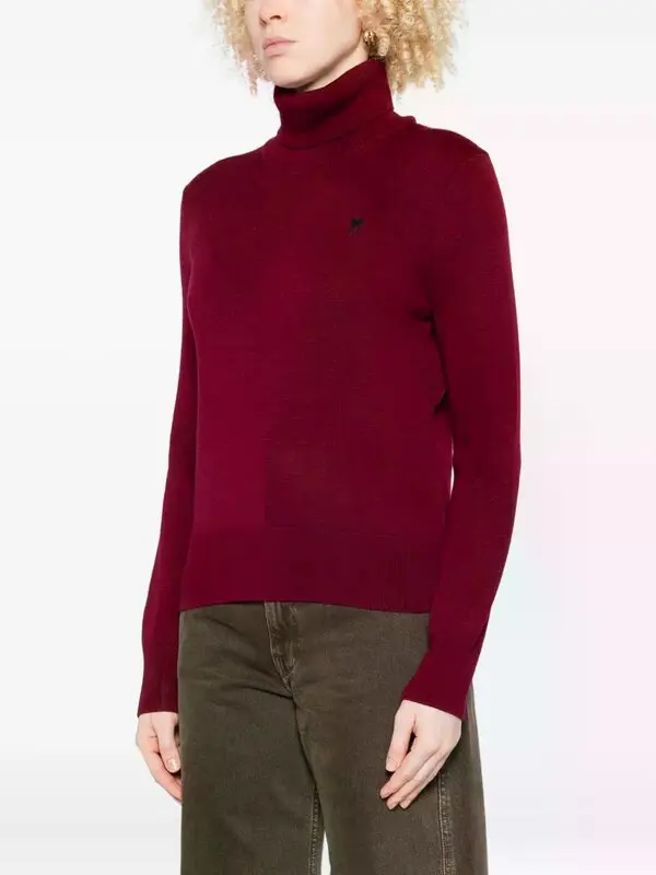AMI Paris High Neck Sweater