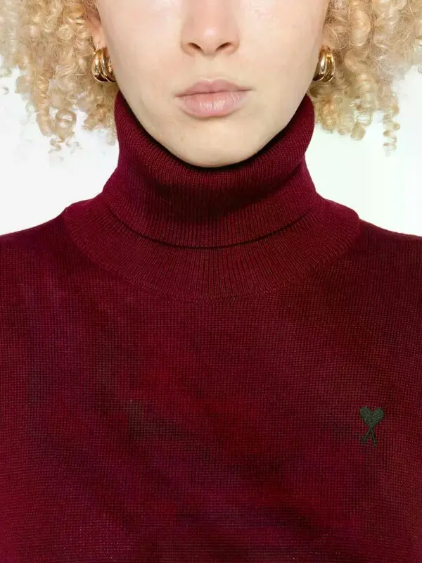 AMI Paris High Neck Sweater