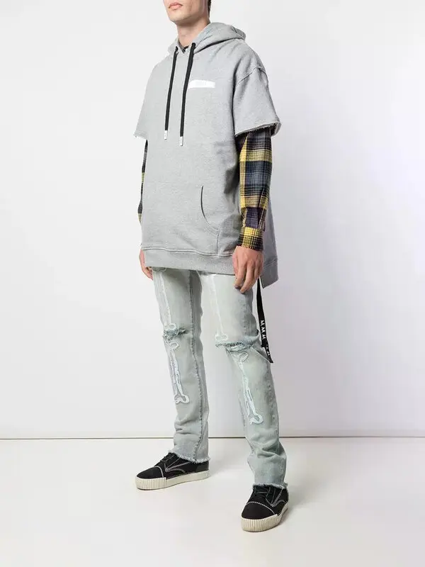 HACULLA. Short Sleeve Hoodie With Drawstring Detail