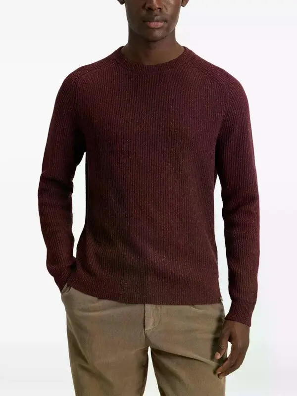 Woolrich Ribbed Knit Crew Neck Sweater