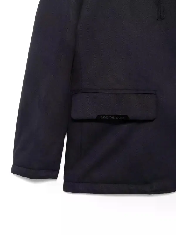 SAVE THE DUCK Stand Collar Multi-pocket Coat