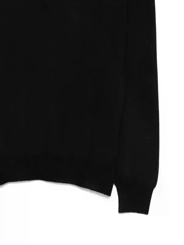 BARBA NAPOLI Polo-neck Long-sleeve Sweater
