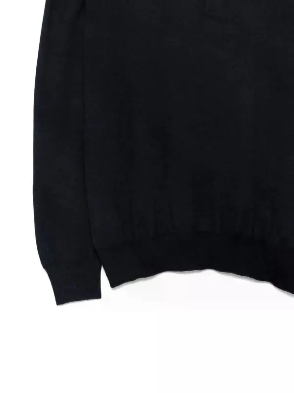 BARBA NAPOLI Polo-neck Long-sleeve Sweater