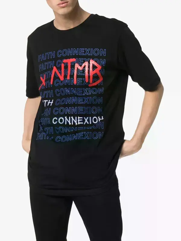 Faith Connexion X Ntmb Logo Cotton T-shirt