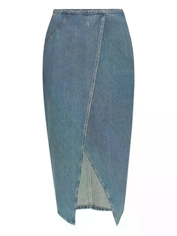 IRO PARIS Asymmetric Denim Skirt