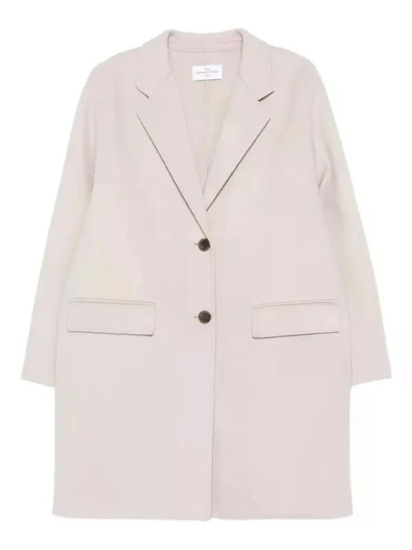 THE DYNAMIS STUDIO Button-fastening Coat - Pink