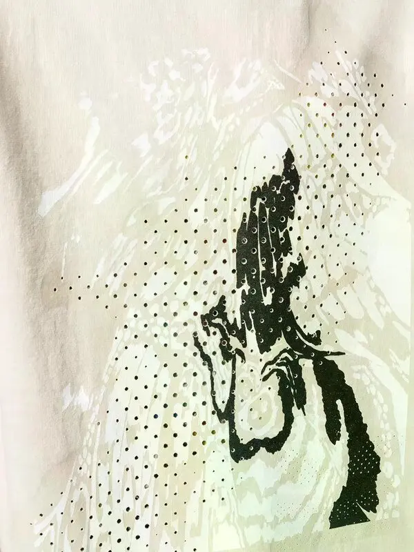 1017 Alyx 9sm Abstract Print Perforated Sweatshirt