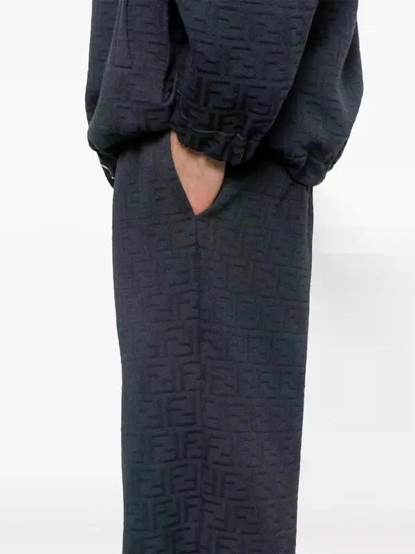 Fendi Ff-embossed Sweatpants