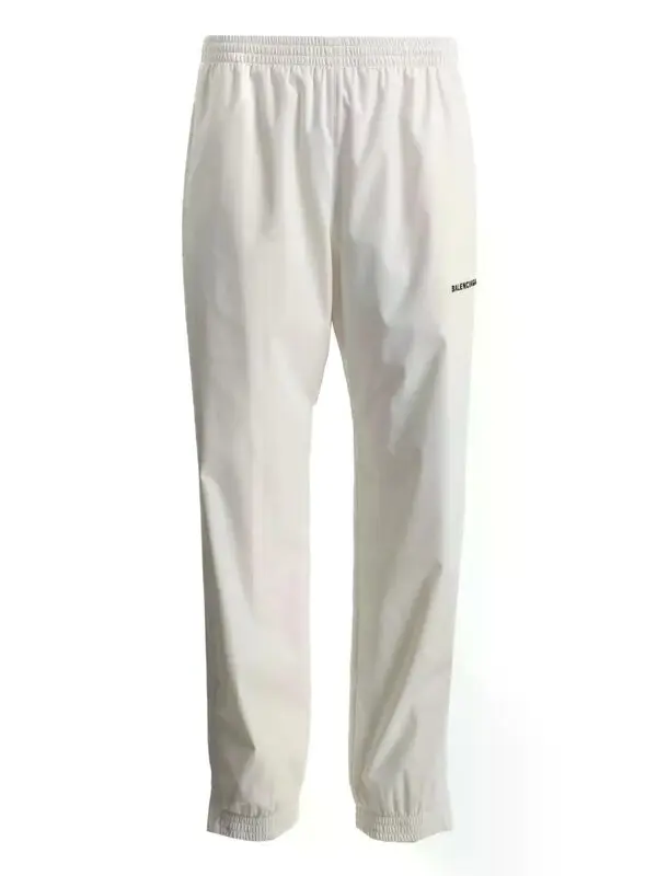 Balenciaga Elasticated Cuff Trousers - White