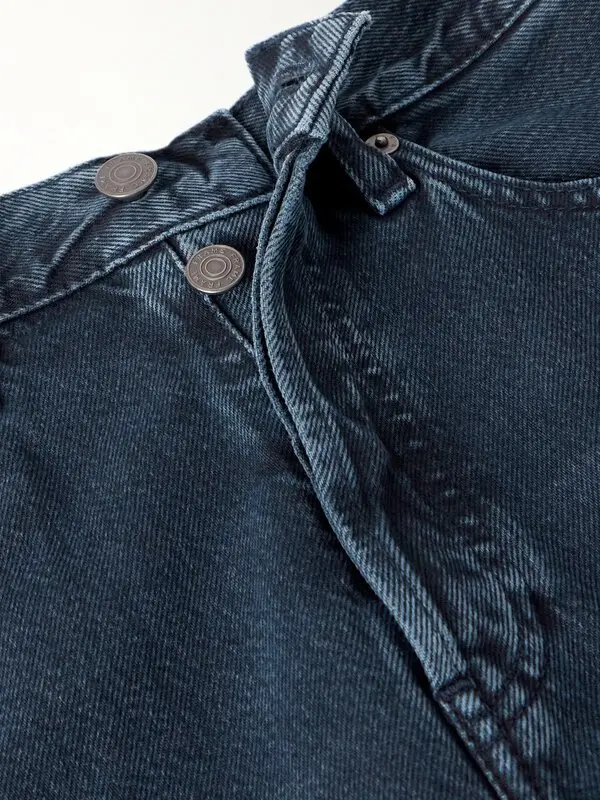 FRAME The Vertical High-rise Straight-leg Jeans