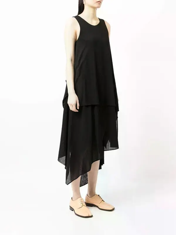 FORME D'EXPRESSION Sleeveless Layered Asymmetric Dress