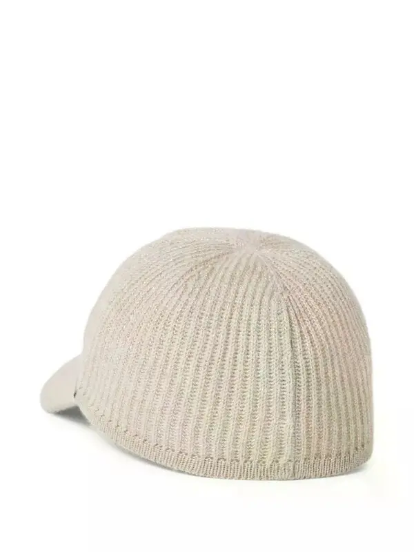 Brunello Cucinelli Ribbed-knit Baseball Cap