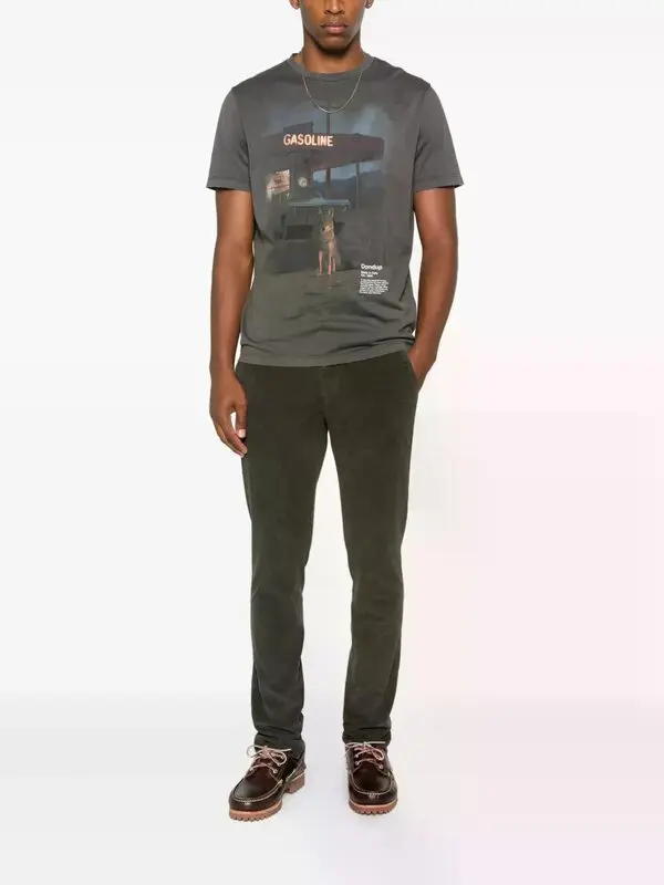 DONDUP Side-pocket Cotton Trousers