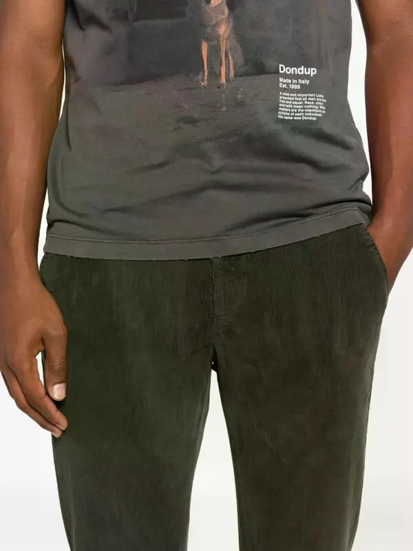 DONDUP Side-pocket Cotton Trousers