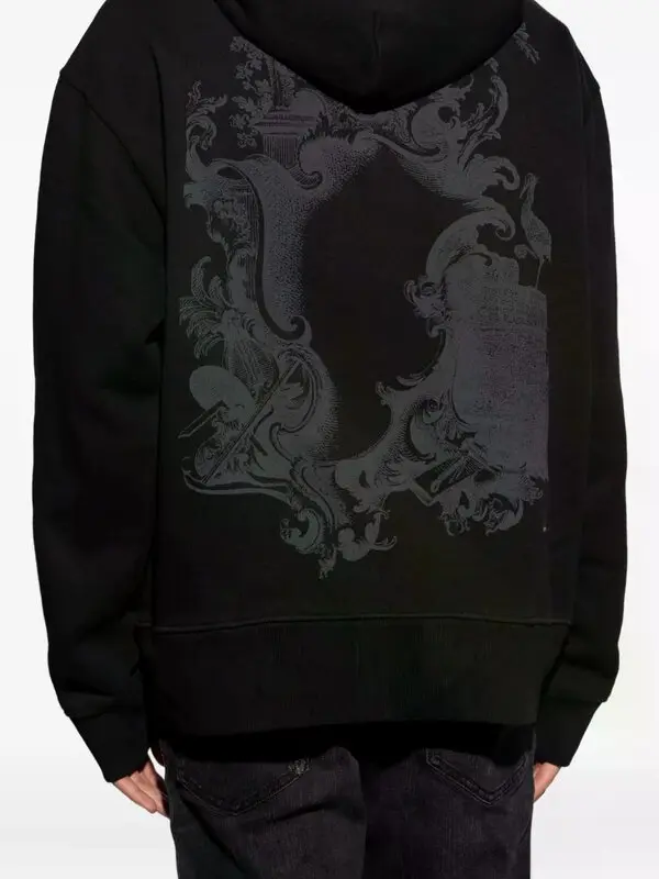 DIESEL® Logo-embroidered Hooded Sweatshirt