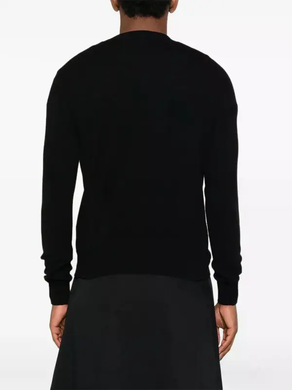 Play Comme Des Garcon Cardigan With Red Heart Logo