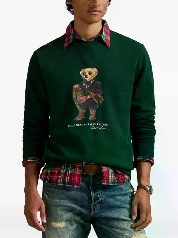 Polo Ralph Lauren Polo Bear Long-sleeve Sweatshirt - Green