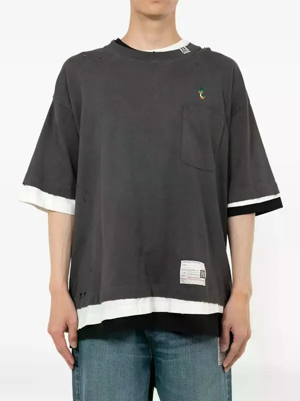Mihara Yasuhiro Layered Pocket T-shirt