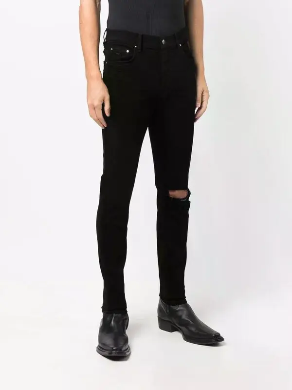 Amiri Slim-cut Distressed Jeans