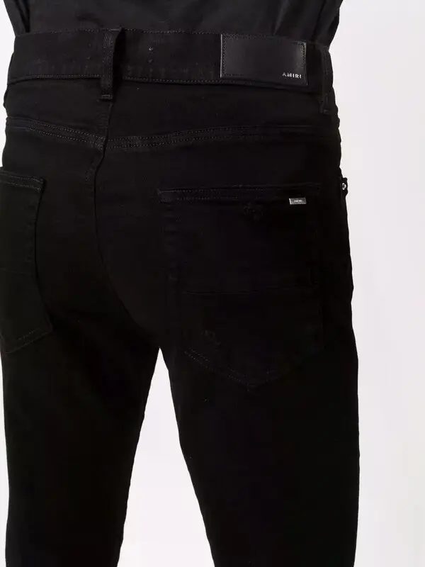 Amiri Slim-cut Distressed Jeans