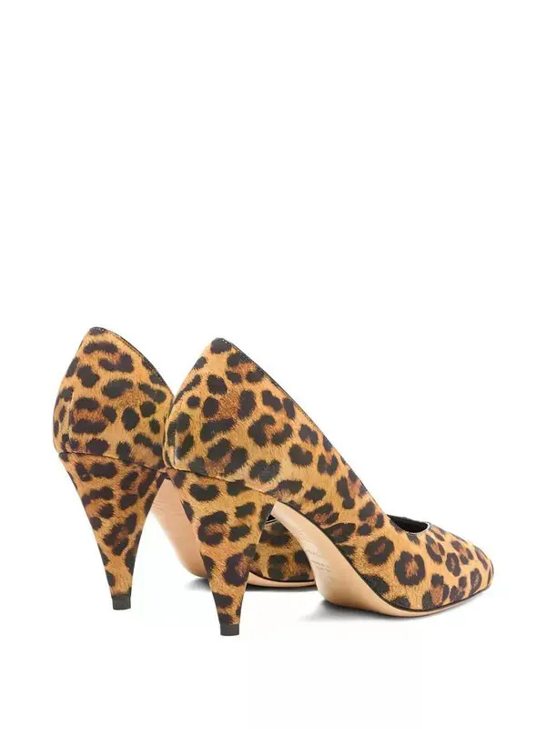 Casadei 80mm Venus Malsia Leopard-print Pumps