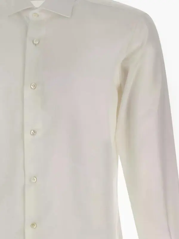 BARBA NAPOLI Classic-collar Cotton Shirt