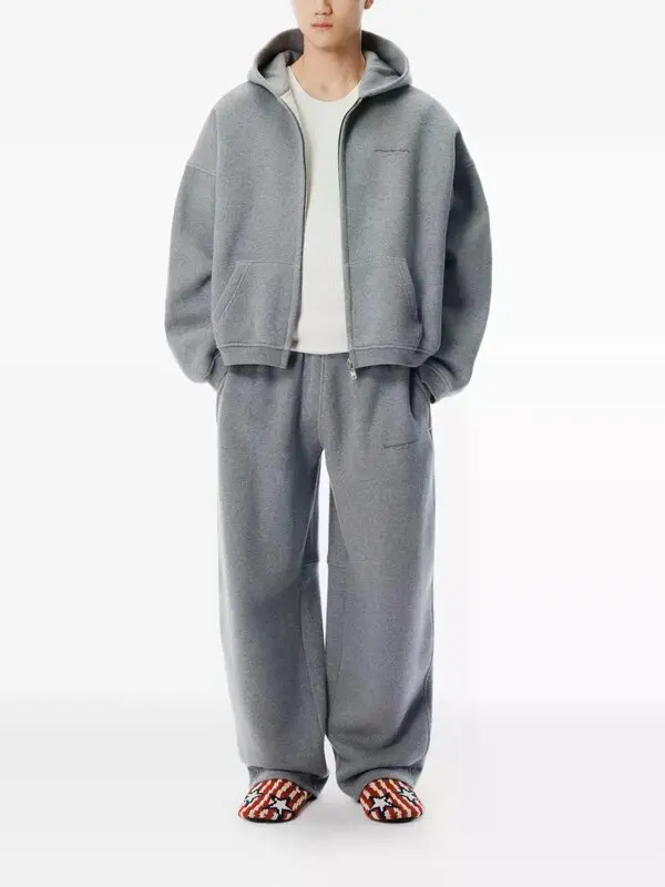 Alexander Wang Cotton Track Pants - Grey