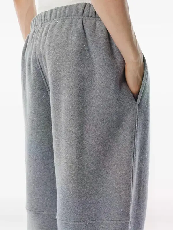 Alexander Wang Cotton Track Pants - Grey