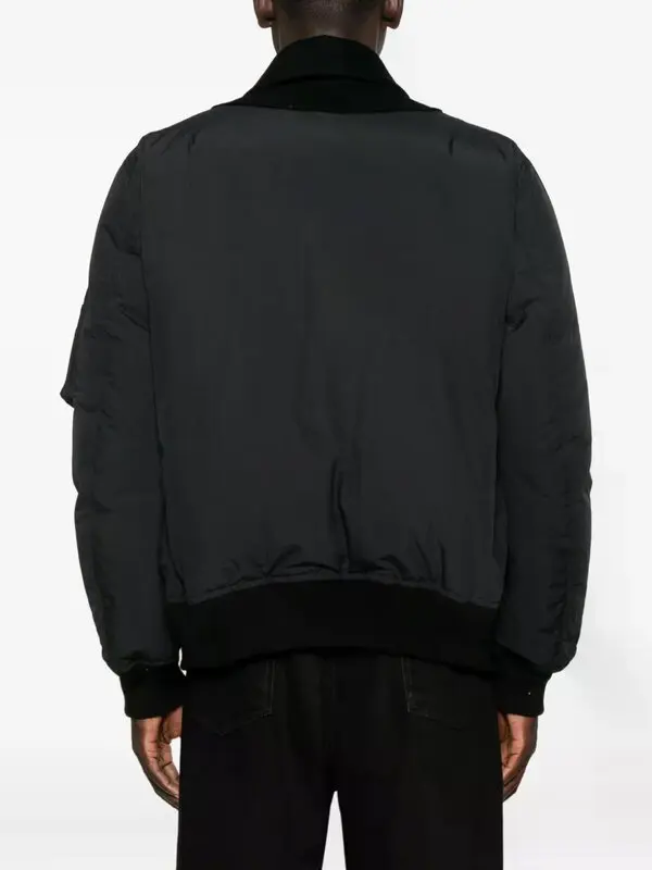 Sacai Double-breasted Wool Bomber Jacket