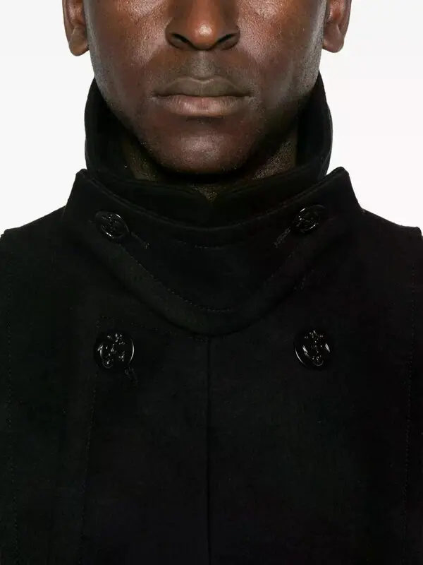 Sacai Double-breasted Wool Bomber Jacket