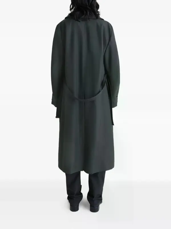 LEMAIRE Double-breasted Belted Trench Coat