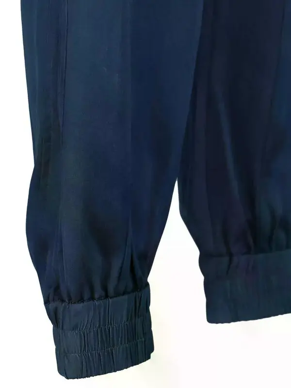 SA SU PHI Elasticated-cuff Trousers