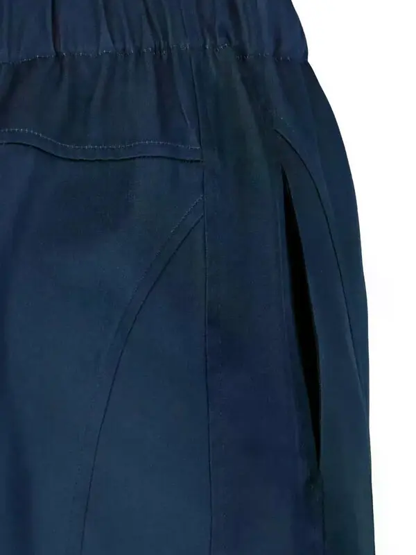 SA SU PHI Elasticated-cuff Trousers
