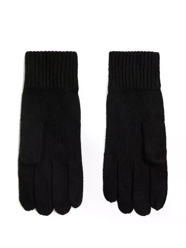 Karl Lagerfeld K/essential Logo Knit Gloves