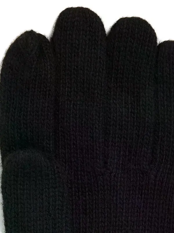 Karl Lagerfeld K/essential Logo Knit Gloves