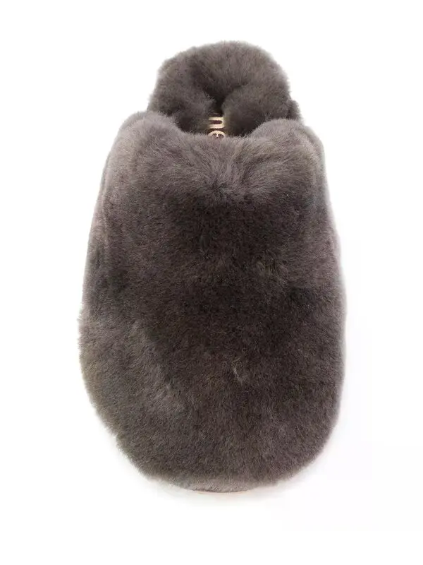 Mou Faux-fur Slides