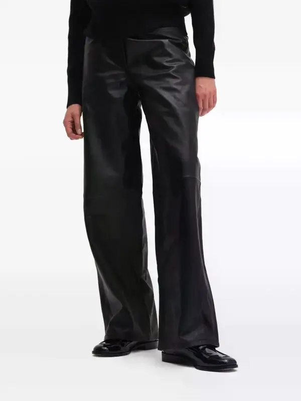 Remain Birger Christensen Leather Paneled Trousers