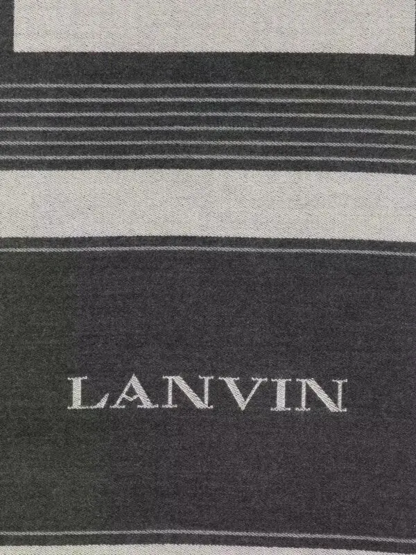 LANVIN Logo-lettering Scarf