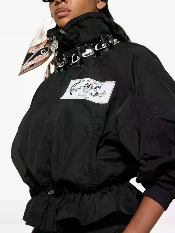 Emilio Pucci Embellished Drawstring Jacket
