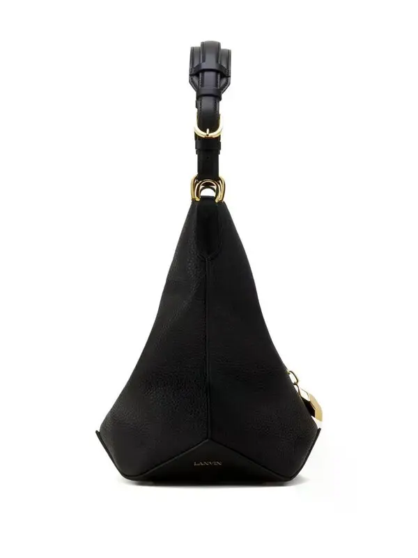 LANVIN Geometric-detail Bucket Bag - Black