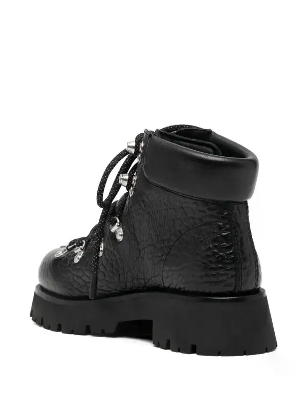 Alexander Wang Leather Combat Boots