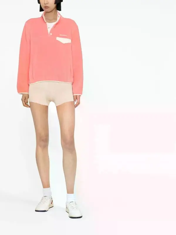 SPORTY & RICH Embroidered Logo Sweatshirt