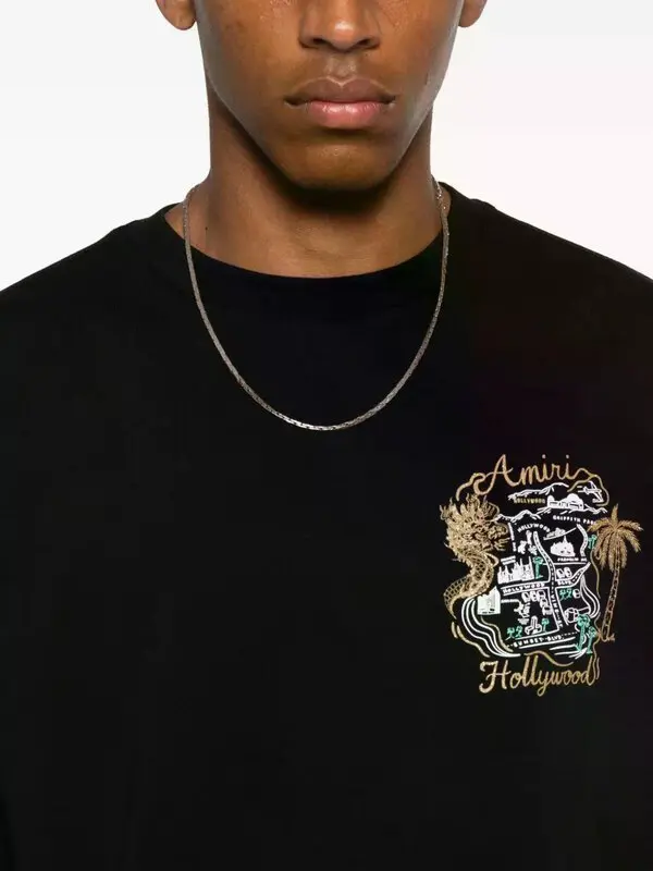 Amiri Embroidered Short-sleeve T-shirt