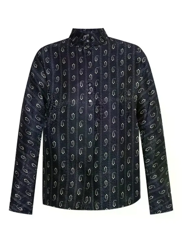 Tory Burch Paisley Print Blouse - Blue