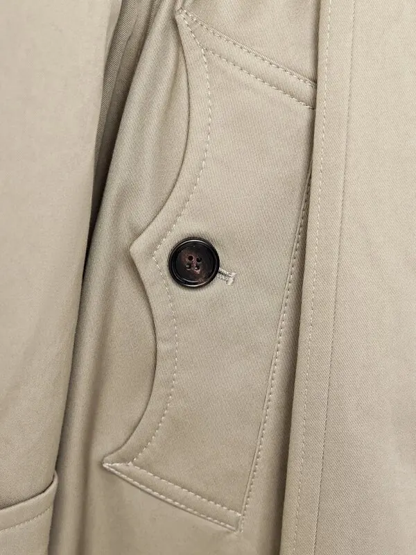Burberry Ellingham Belted Cotton-gabardine Trench Coat