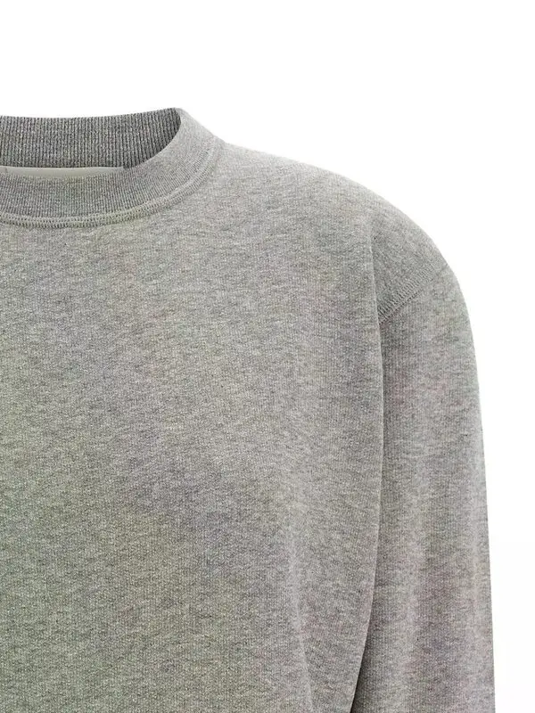 DARKPARK Crew Neck Sweatshirt With Cuffed Sleeves